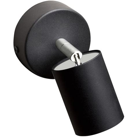 Kinkie Cienny Lampa Cienna Sufitowa Eye Spot Czarna Led Plafon