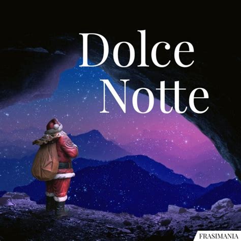 Buonanotte Natalizia Dolce Notte