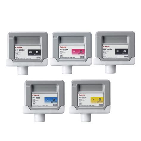 Pack Cartouche D Encre CANON PFI 303 330 Ml Laboutiquedutraceur