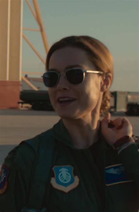 Metal Frame Aviator Sunglasses Worn By Brie Larson As Carol Danvers