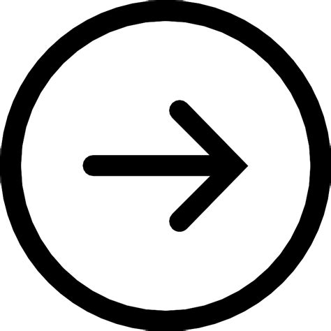 Arrow Right Circle Vector SVG Icon SVG Repo