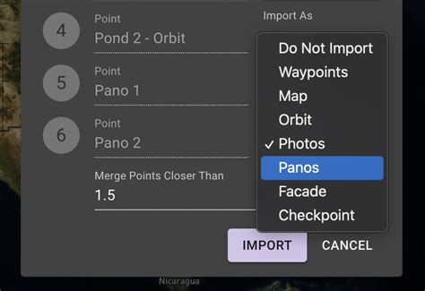 Import Files To Create Missions KML KMZ Litchi CSV Dronelink