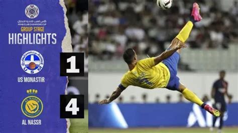 Al Nassr Vs Monastir 4 1 Highlight Goal 2023 Ll CRISTIANO RONALDO