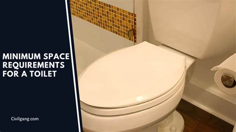 How Much Space Do You Need Around A Toilet What Are Space