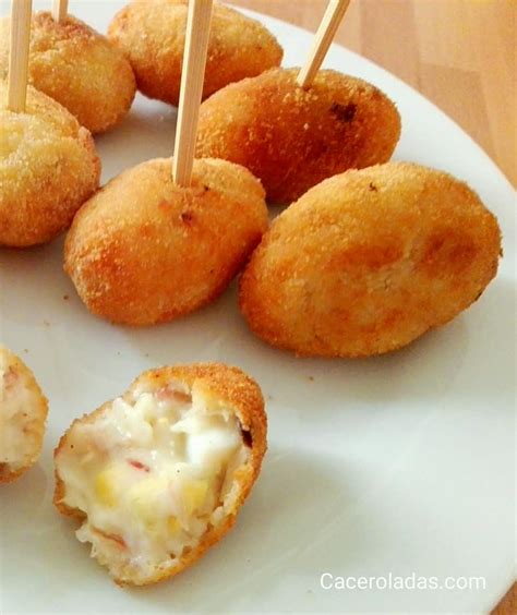 Croquetas De Cocido Con Huevo Duro Caceroladas