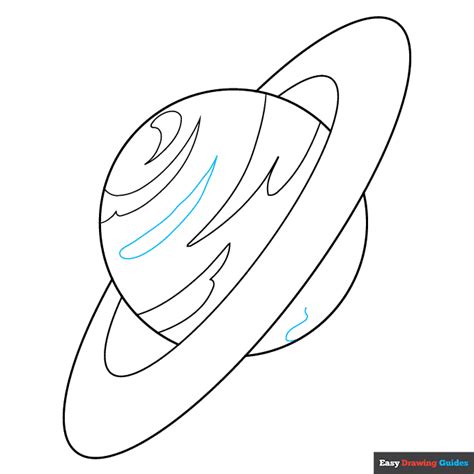 How To Draw Uranus Really Easy Drawing Tutorial