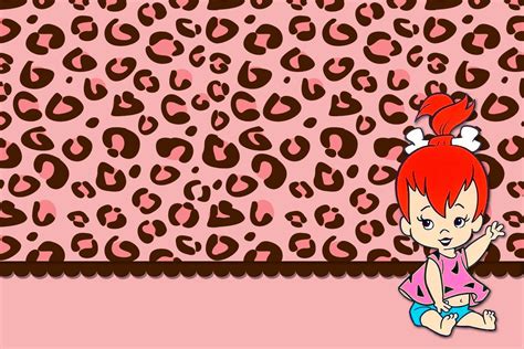 Fondo De Pebbles Picapiedra Invitaciones Wellworthuks