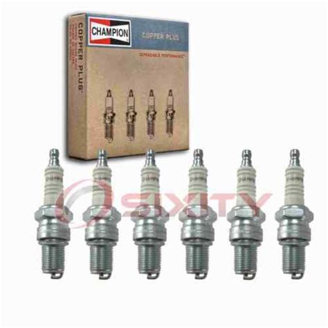 6 pièces bougies d allumage Champion Copper Plus 805 pour XS4063 W3CC