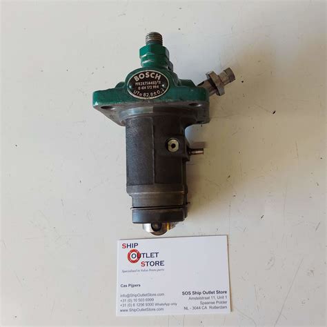 Fuel Injection Pump Bosch Volvo Penta 833741