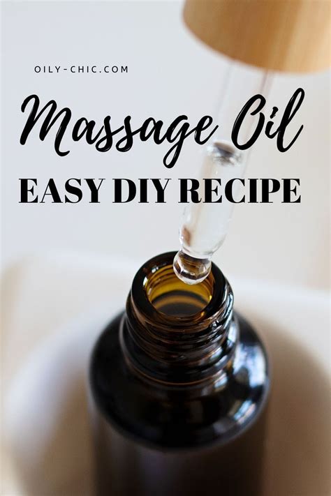 Diy Massage Oil Artofit