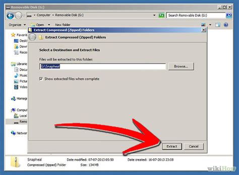 5 ways to extract files wikihow