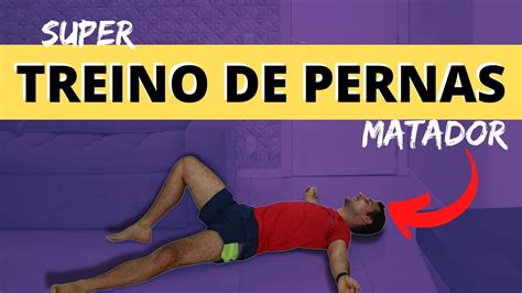 SUPER TREINO DE PERNAS EM CASA exercícios para tonificar as pernas