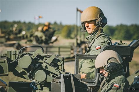Jesienny Ogie Foto Sier Aleksander Perz Ministerstwo Obrony
