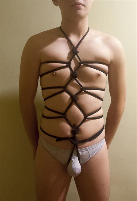 Self Bondage Full Body Rope Harness
