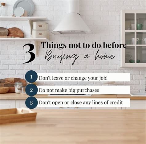 Three Things Not To Do Before Buying A Home Don T Leave Or Change Your Job