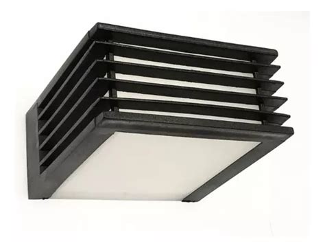 Aplique Pared Exterior Bidireccional Luz Apto Led Moderna