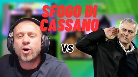 Cassano Risponde A Mourinho Bobotv Cassano Mourinho Leleadani Roma
