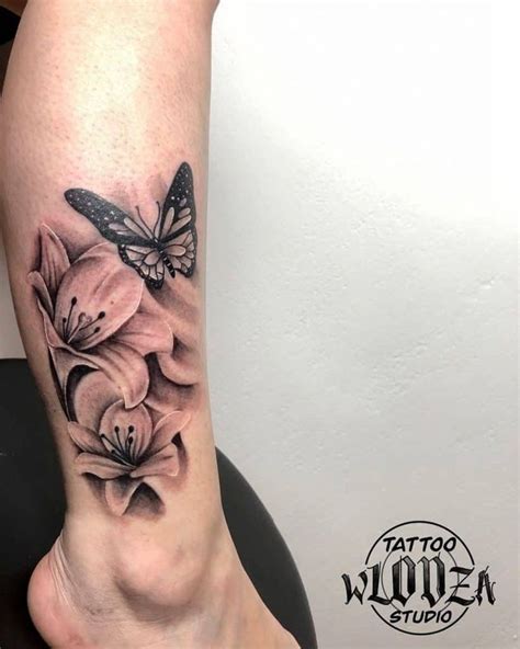 Share 72 Butterfly And Flower Thigh Tattoos Super Hot In Cdgdbentre