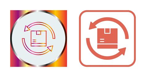 Product Return Vector Icon 34009107 Vector Art At Vecteezy