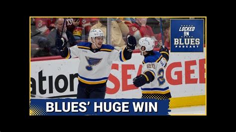 St Louis Blues Defeat The Florida Panthers 4 1 Post Game Show 10tv