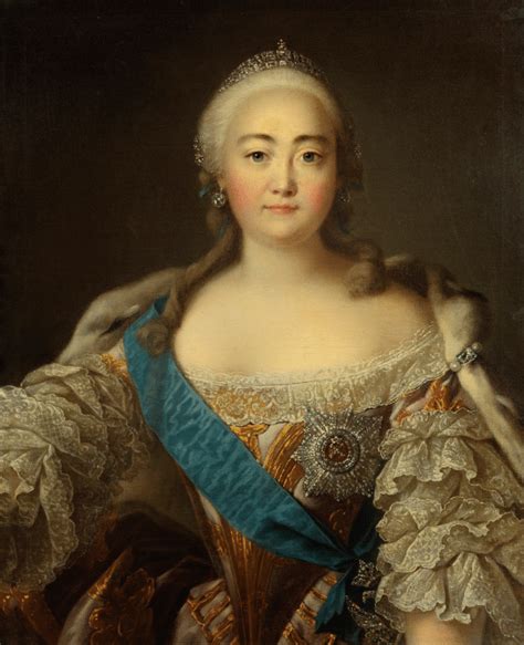 Portrait Elisabeth Petrovna la Césarevna 1709 1762 1ère partie