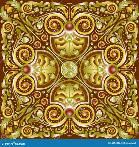 Muster Quadrate Vektor Abbildung Illustration Von Symmetrisch 65653326