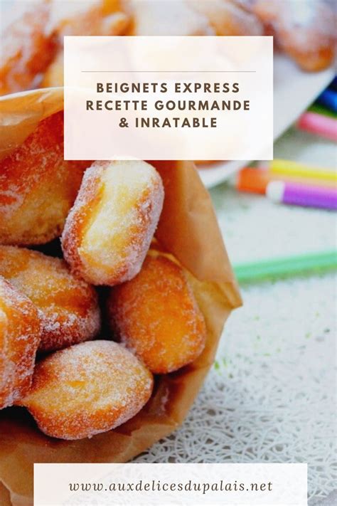 Une envie de beignets moelleux parfumés et facile à faire sans pétrir