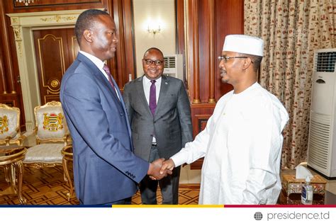 Tchad Réconciliation Dr Sucsès Masra reçu par le Général Mahamat