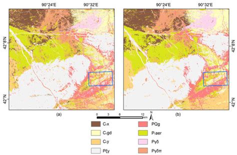 remote sensing free full text improving rock classification with 1d discrete wavelet
