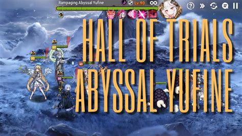 Epic Seven Hall Of Trials Abyssal Yufine Challenge Mode No ML Luna
