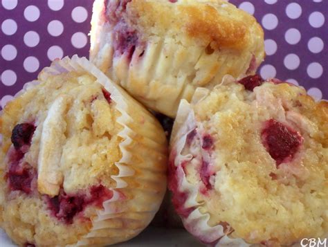 Dans La Cuisine De Blanc Manger Muffins Aux Pommes Et Aux Framboises