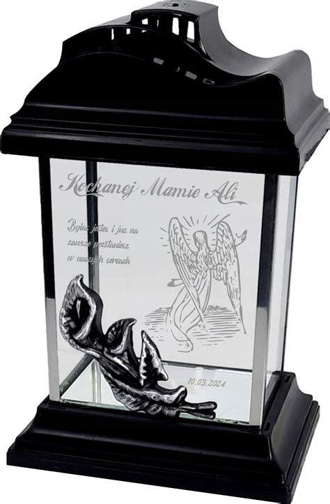 Du Y Znicz Kapliczka Szklana Z Grawerem Dla Mamy Ls Lampion Kapliczka