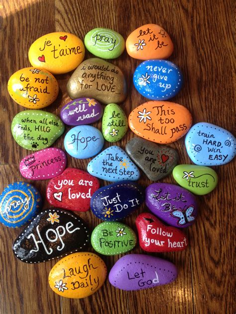 Inspirational Rock Painting Ideas