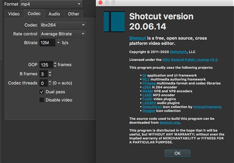 Dual Pass Encoding Neednt Create A Video File On Pass 1 Suggestion Shotcut Forum