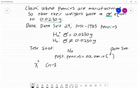 SOLVED Large Data Sets From Appendix B Use The Data Set From Appendix
