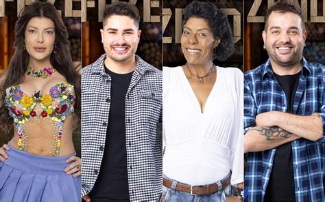 Enquete A Fazenda 15 Jaquelline Lucas Márcia Fu e Sander estão na
