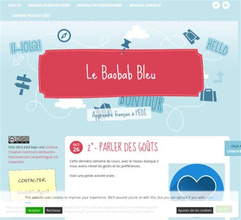 Le moteur du FLE sur le thème Parler De Ses Goûts Et Préférences