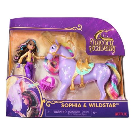 Coffret Licorne et Poupée Wildstar et Sophia L École des Licornes