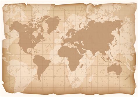 Vintage Globe Map