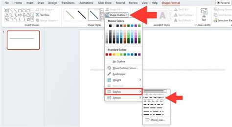 How To Insert Dotted Lines In PowerPoint Effectively MyExcelOnline