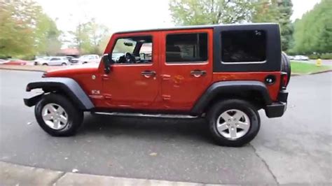 2009 Jeep Wrangler Unlimited X Sport 9L764195 Sunburst Orange