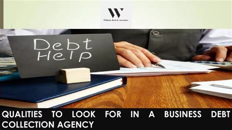 Ppt Qualities To Look For In A Business Debt Collection Agency
