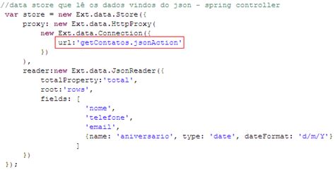como montar um grid utilizando ext js json spring tutorial avansat dimensional data vrogue