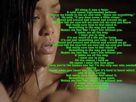 Rihanna Stay Ft Mikky Ekko Lyrics Hd Youtube