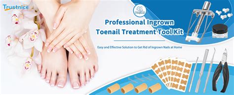 Ingrown Toenail Treatment Kit 41 Pcs Set With Professional Tools For