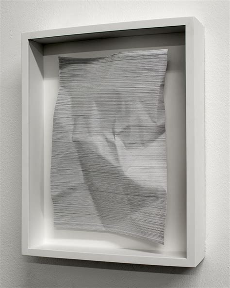 Zerknülltes Papier 2013 Sinta Werner
