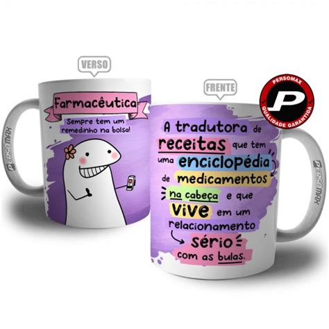 Caneca Flork Farmacêutica Profissão Farmácia