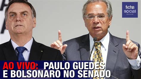 AO VIVO PAULO GUEDES E BOLSONARO FAZEM PRONUNCIAMENTO HISTÓRICO NO