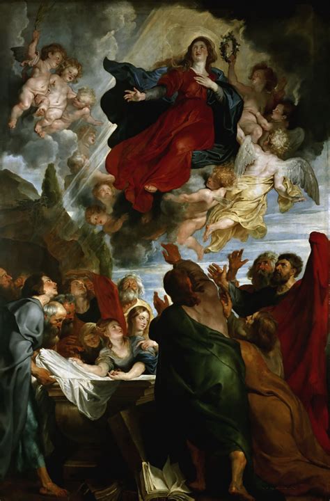 Peter Paul Rubens La ascension de maria 1618 281423 cm Descripción