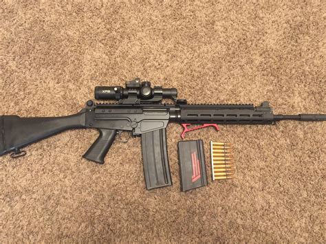 My Dsa Fal With My Recently Converted Inch To Metric Round Mag R Fnfal